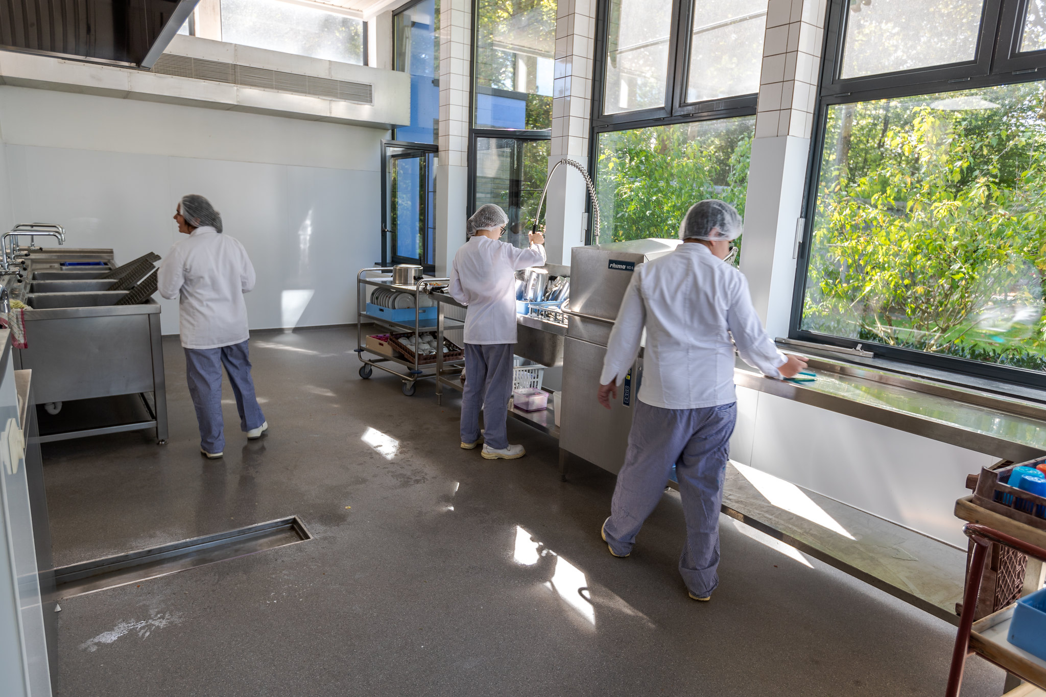 HACCP-conforme vloer voor keukens | ABBI Industrie